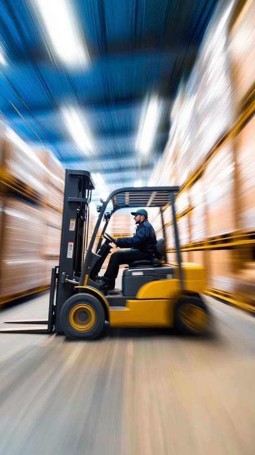 366 Forklift Busy Warehouse Ai Generated Stock Photos - Free & Royalty ...
