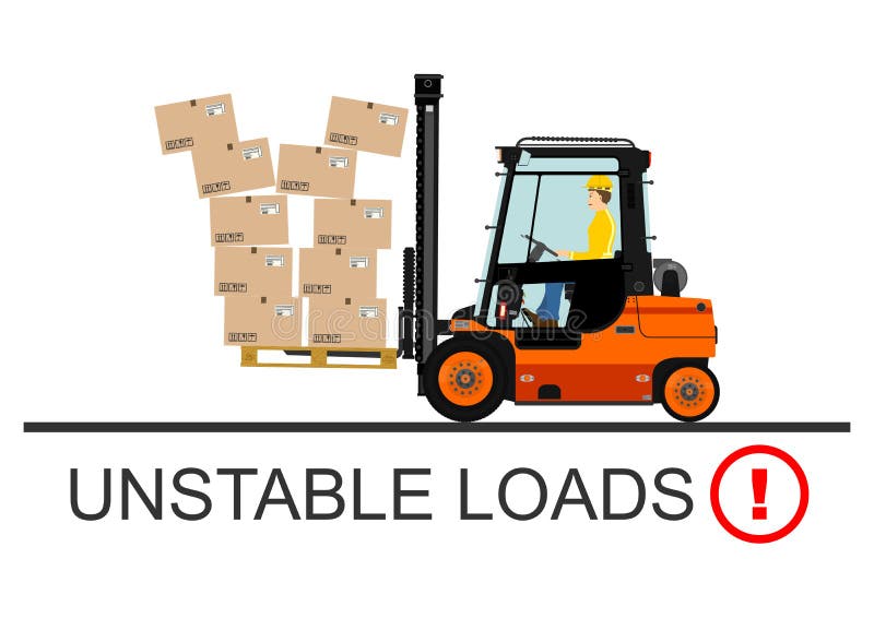 Forklift Load Stock Illustrations – 6,397 Forklift Load Stock ...