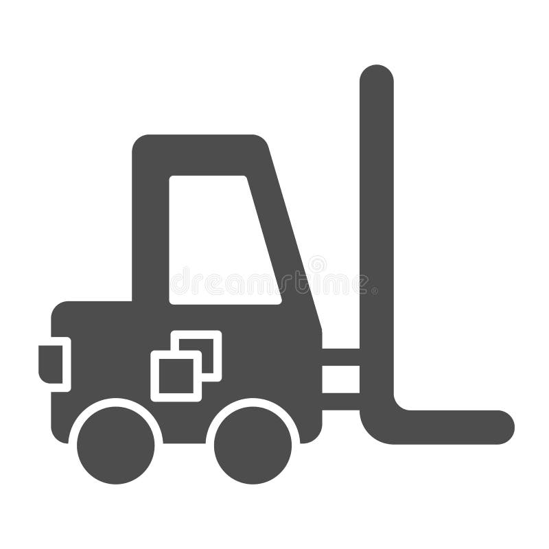 Icon Loader Truck. Related To Construction Vehicles Symbol. Flat Style ...