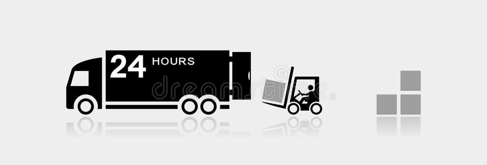 Lorry Loading Stock Illustrations – 6,388 Lorry Loading Stock ...