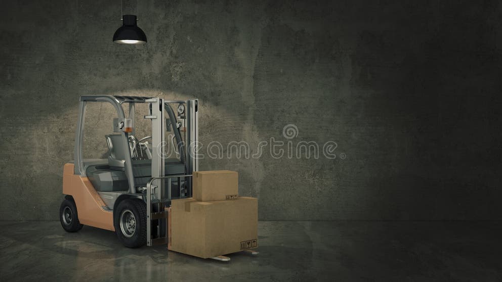 Forklift Made Stock Illustrations – 148 Forklift Made Stock ...