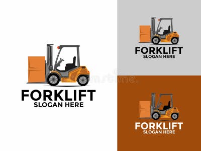Forklift Vector Logo Design Template, Forklift Logo Design Vector ...