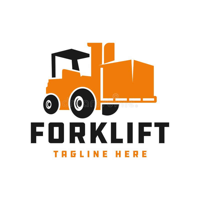 Forklift Vector Logo Design Your Stock Vector - Illustration of ...
