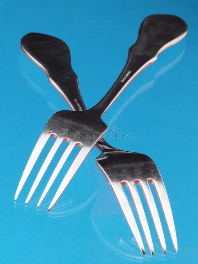 Forks stock photo. Image of waiter, isolated, table, shine - 336484