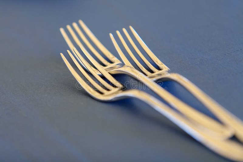 Forks stock image. Image of iron, silver, buffet, catering - 30824949