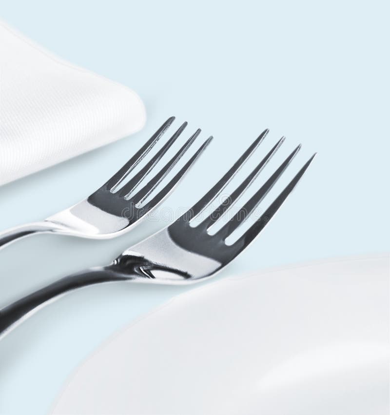Forks stock photo. Image of studio, object, steel, shot - 61563646