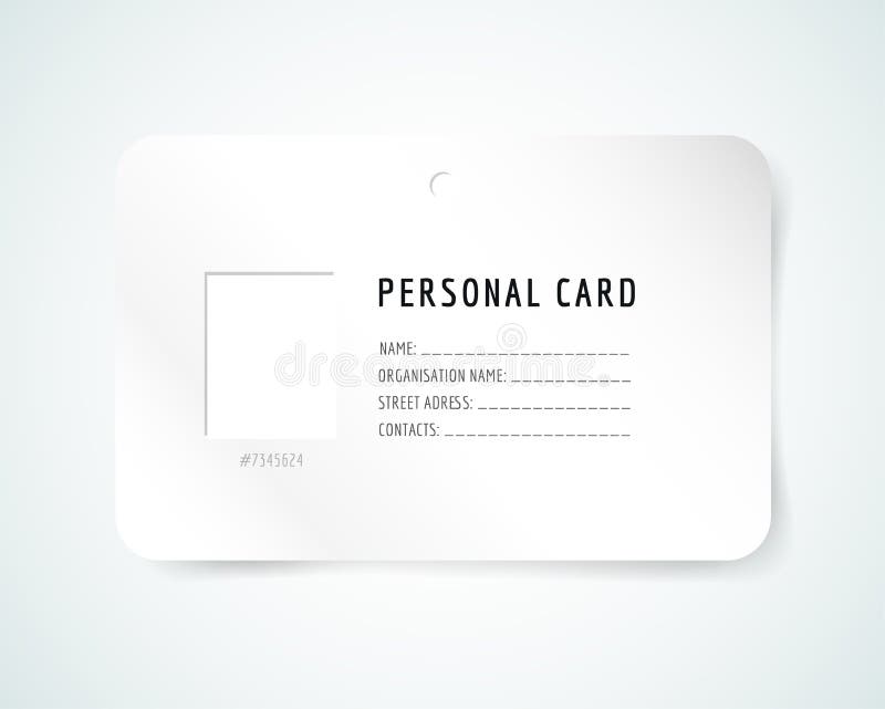 Form Blank Illustration. Folder, Paper, Isolated Stock Vector ...