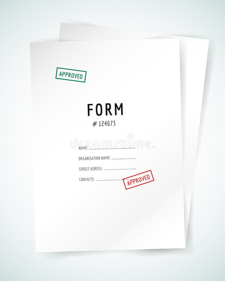 Text paper and folder stock vector. Illustration of paper - 85973683