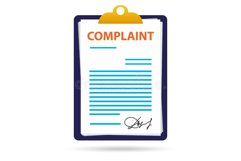 Complaint Form Stock Illustrations – 567 Complaint Form Stock ...