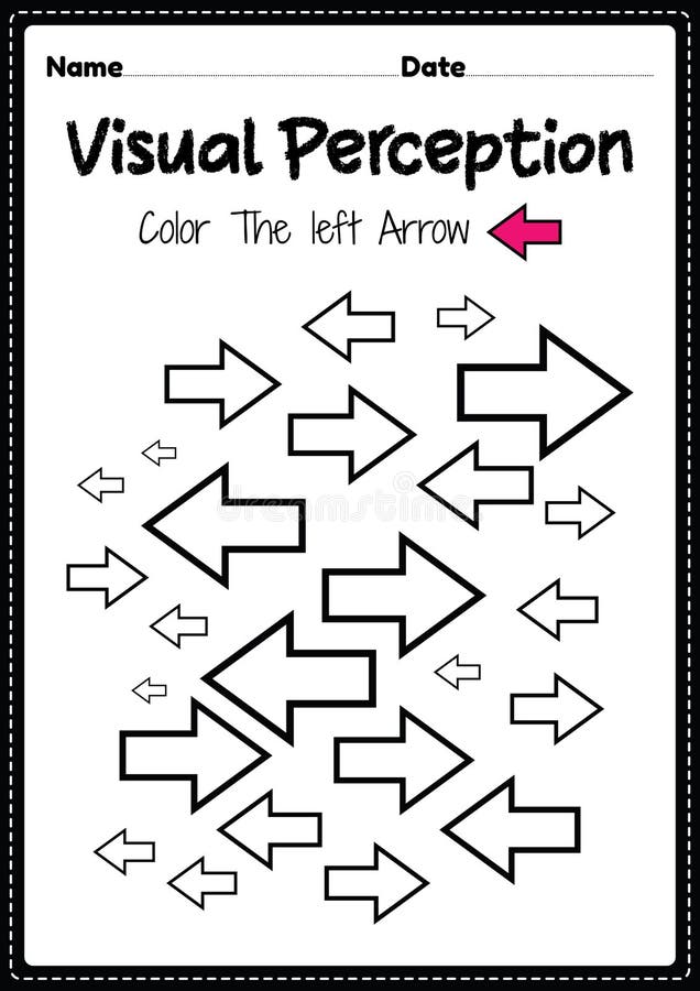 Form Constancy Worksheet Visual Perceptual Skills Activity of ...