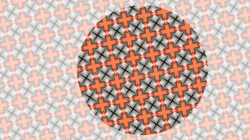 Form of a 2D Graphic Pattern that Rotates Clockwise on a Background ...