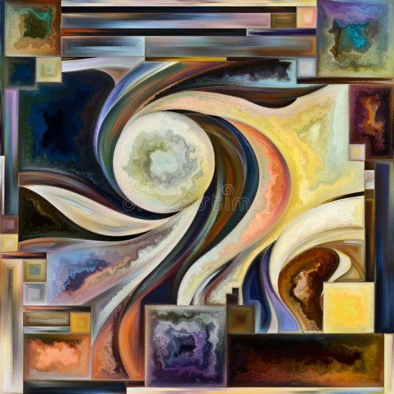 Form Division in Art stock illustration. Illustration of composition ...