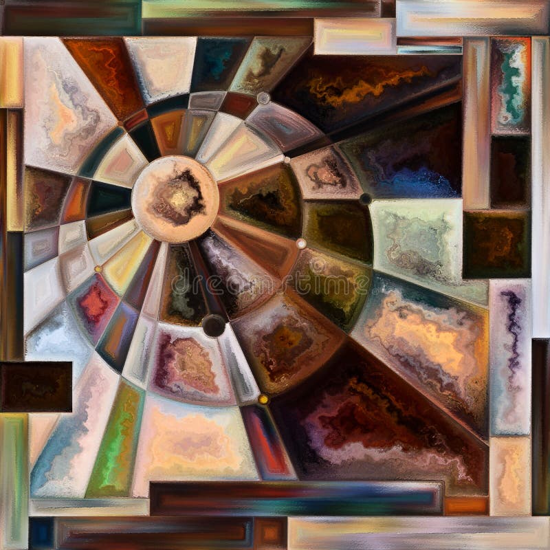 Form Division in Art stock illustration. Illustration of natural ...