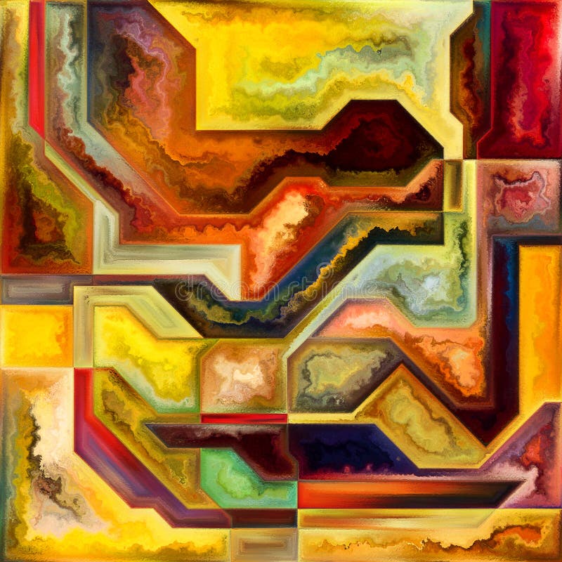 Form Division in Art stock illustration. Illustration of classic ...