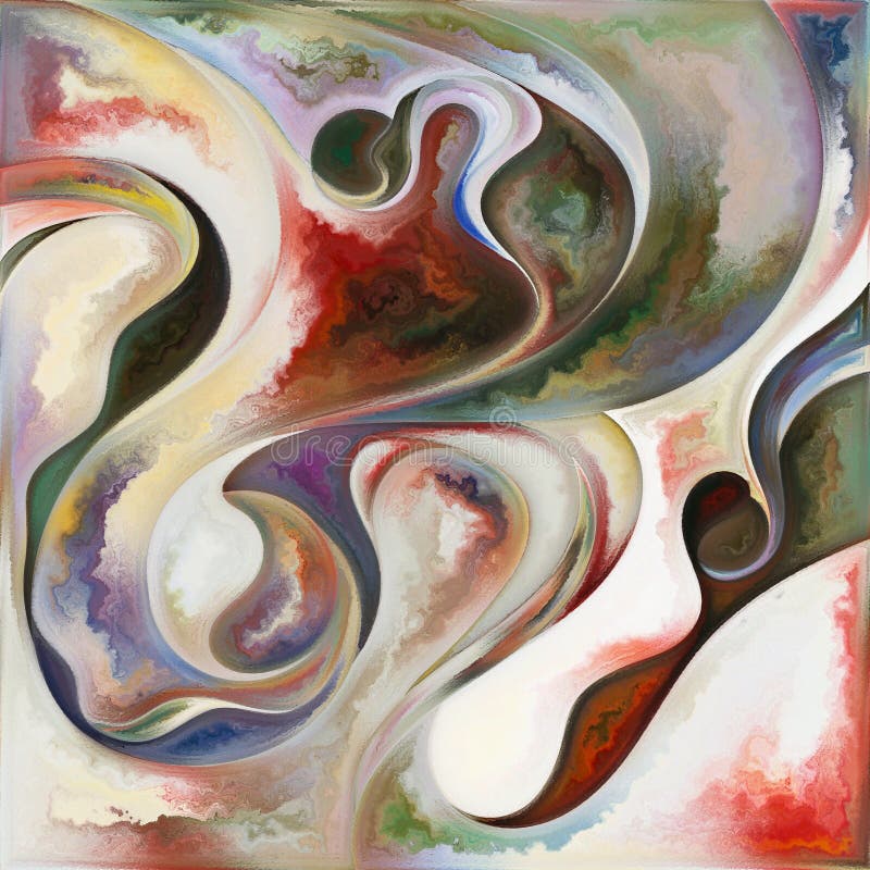 Form Division in Art stock illustration. Illustration of contemporary ...