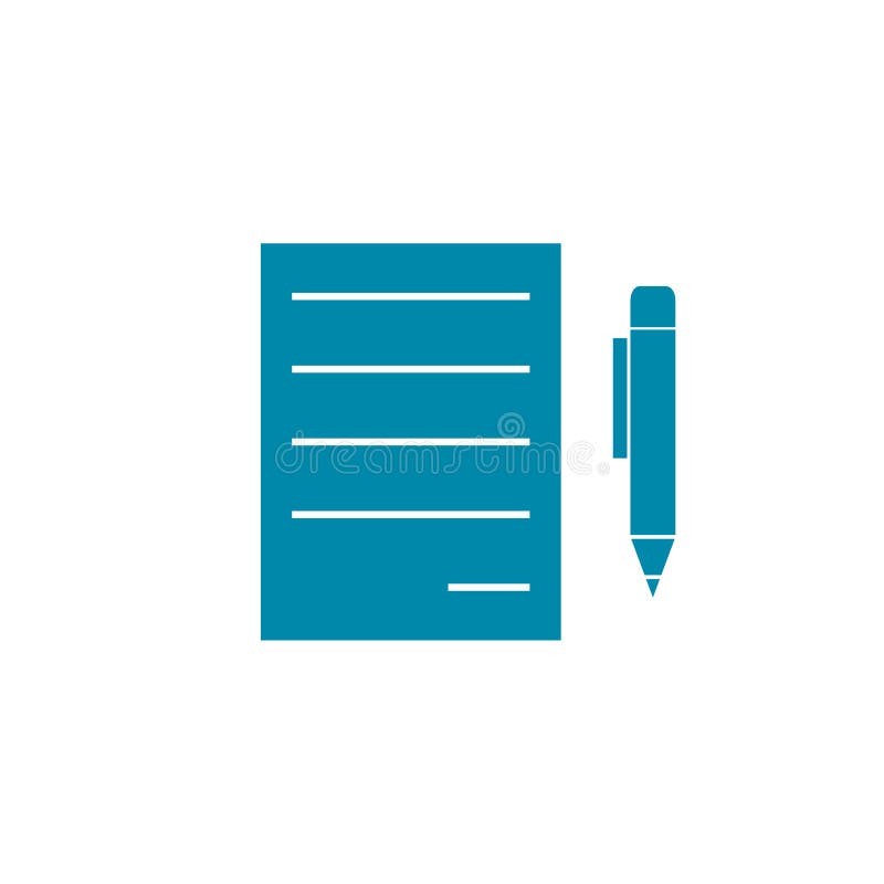 Form, Form Logo, Document Icon, Color Set Stock Vector - Illustration ...