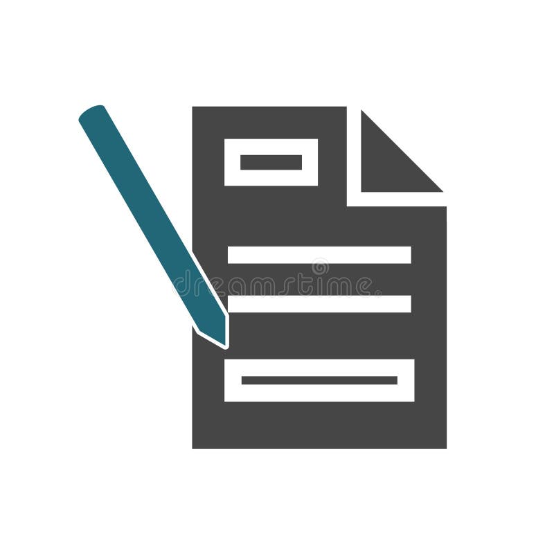 Form, Form Logo, Document Icon, Color Set Stock Vector - Illustration ...