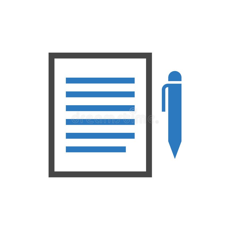 Form, Form Logo, Document Icon, Color Set Stock Vector - Illustration ...