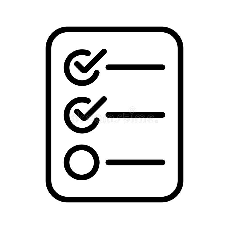 Form inquiry icon stock vector. Illustration of symbol - 223737330