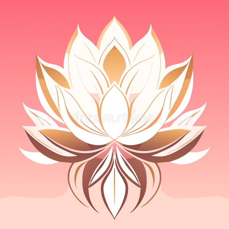 Form of a lotus. stock photo. Image of boho, drawing - 292150414