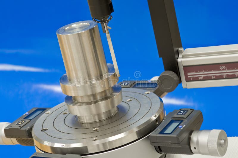 Form measuring instrument stock photo. Image of equipment - 18167756