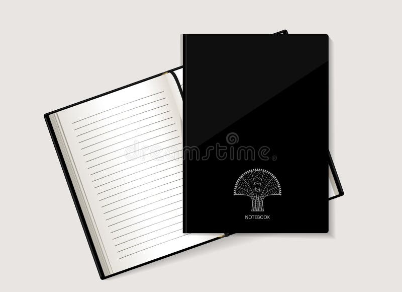 The Form for a Notebook, the daily Log Stock Vector - Illustration of ...