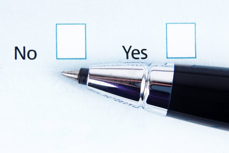 Form and pen macro stock image. Image of choice, idea - 34923811