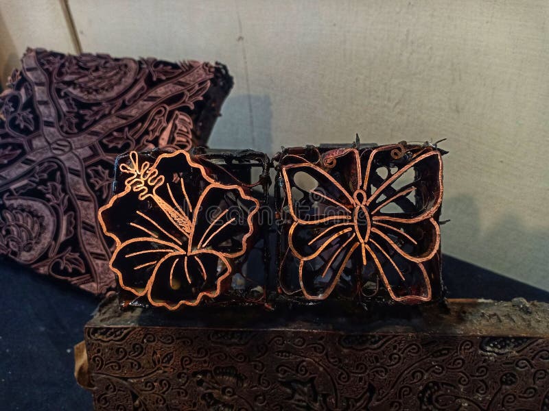 The Form of Printing a Typical Batik Canting from Java, Butterfly Shape ...