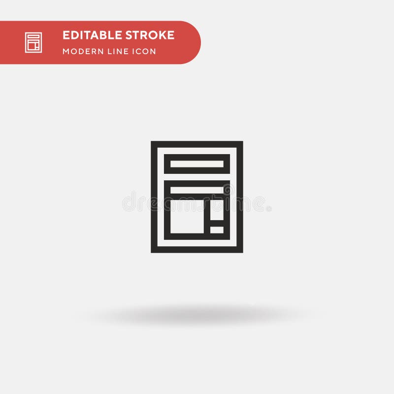 Form Simple Vector Icon. Illustration Symbol Design Template for Web ...