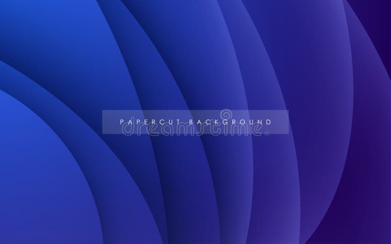 Forma Azul Roxa Abstrata Forma Clara E Fundo Sombra. Ilustração do ...