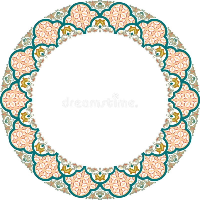 Forma circular ilustración del vector. Ilustración de redondo - 39740366