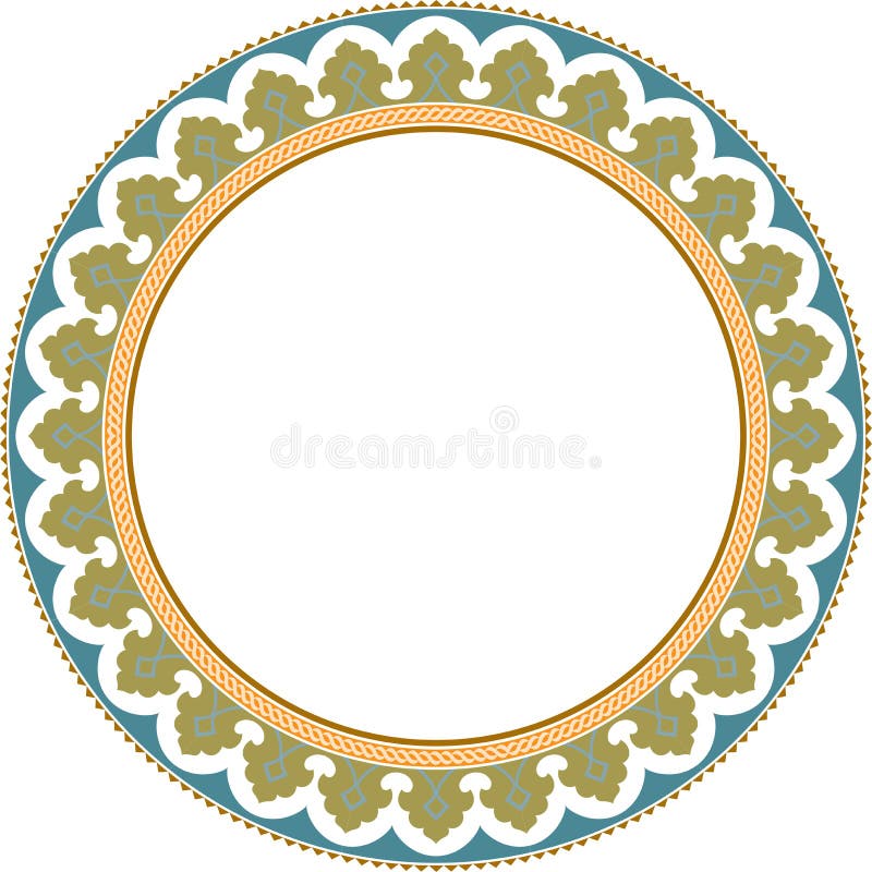 Forma circular ilustración del vector. Ilustración de manta - 39740374