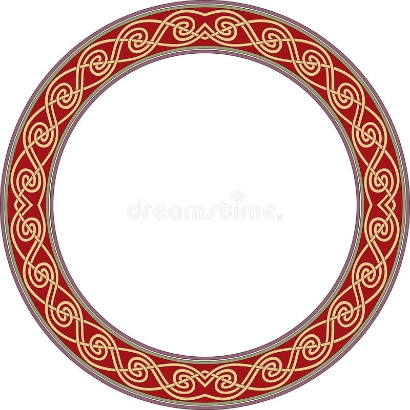 Forma circular ilustración del vector. Ilustración de adorno - 39740473