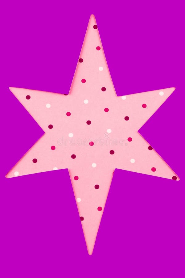 Forma De La Estrella Del Recorte Imagen de archivo - Imagen de salir ...