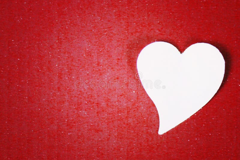 Forma Del Cuore Del Cartone Fotografia Stock - Immagine di colore ...