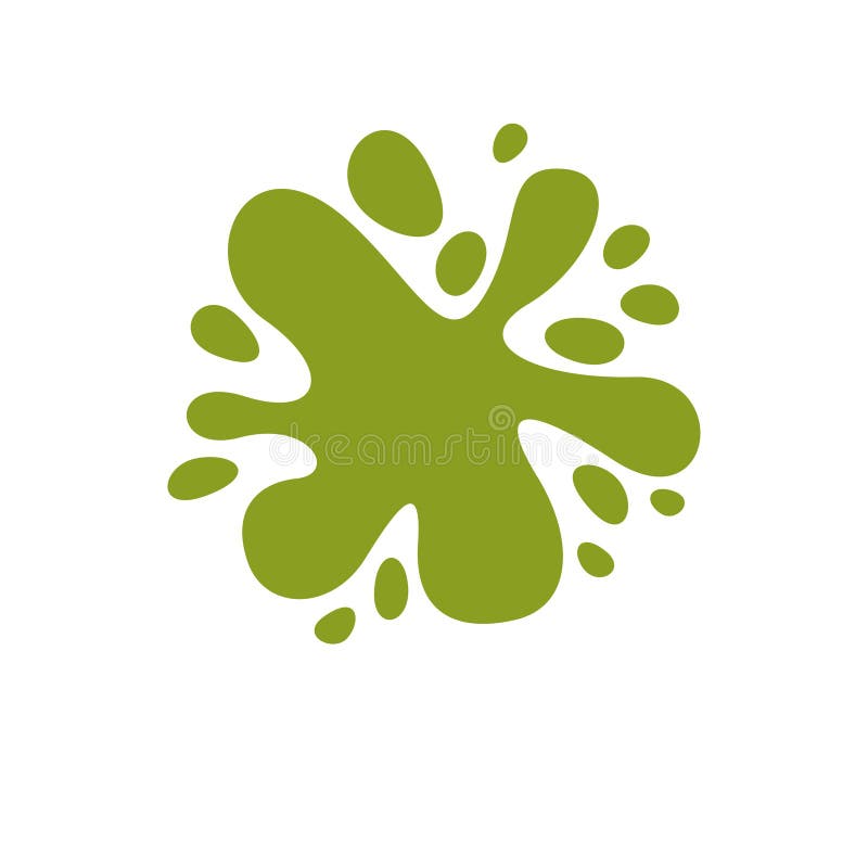 Forma Verde Abstracta De La Burbuja Del Vector Ejemplo Creativo, Symbo ...