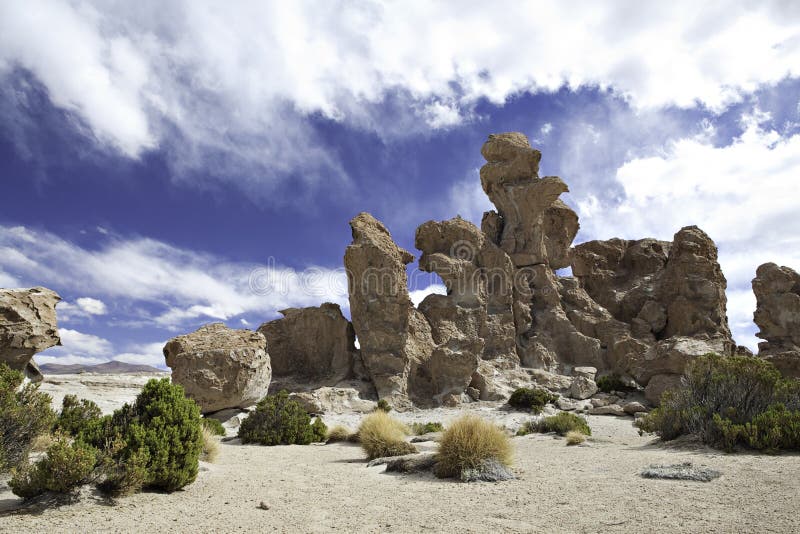 Formación De Roca Del Desierto Foto de archivo - Imagen de hermoso ...