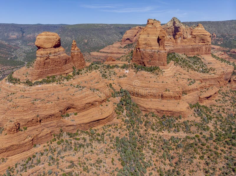 Formaciones De Roca Hermosas En El Sudoeste Americano Foto de archivo ...