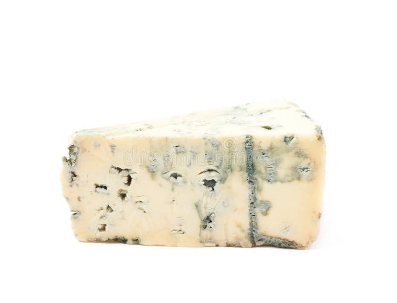 Formaggio Blu Del Roquefort Isolato Immagine Stock - Immagine di ...