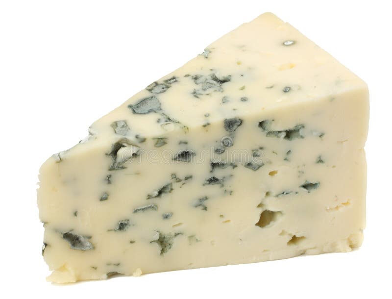 Formaggio Blu Di Gorgonzola Su Fondo Bianco Immagine Stock - Immagine ...