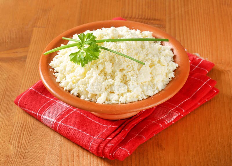 Formaggio Friabile Di Bryndza Immagine Stock - Immagine di studio ...