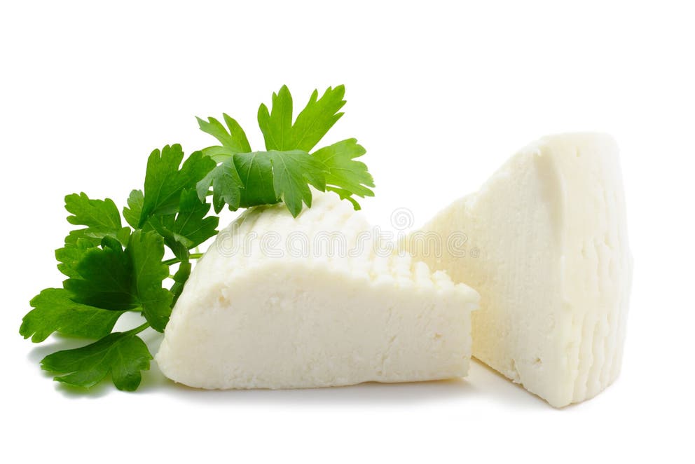 Formaggio fresco e morbido immagine stock. Immagine di triangolare ...