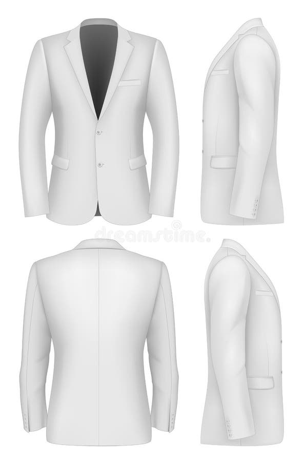 Formal Business Suits Jacket for Men Stock Vector - Illustration of ...