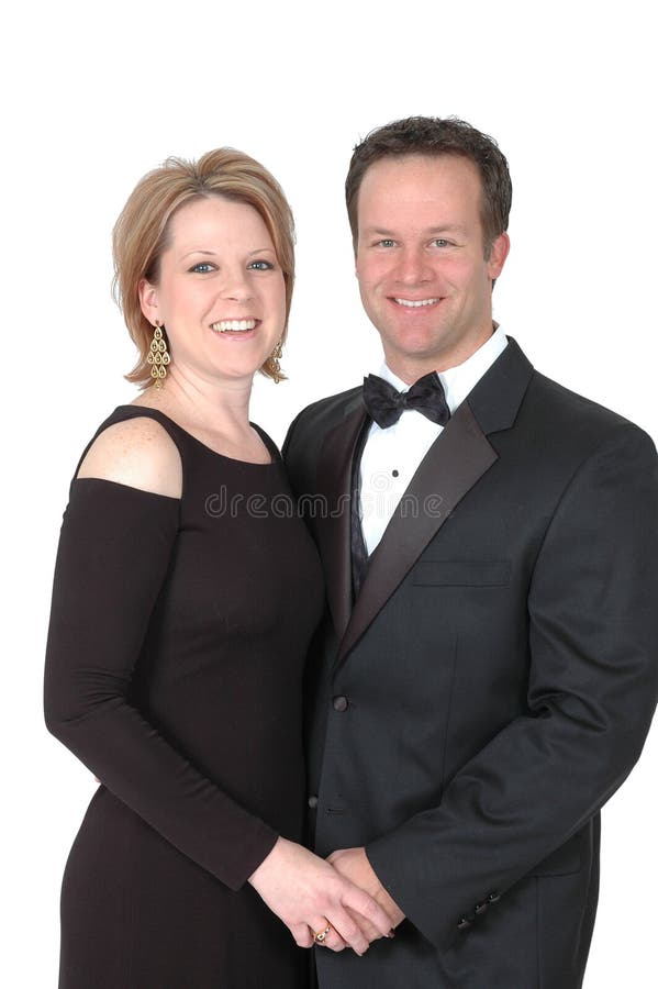 Formal couple stock photo. Image of people, tuxedo, smile - 2782790