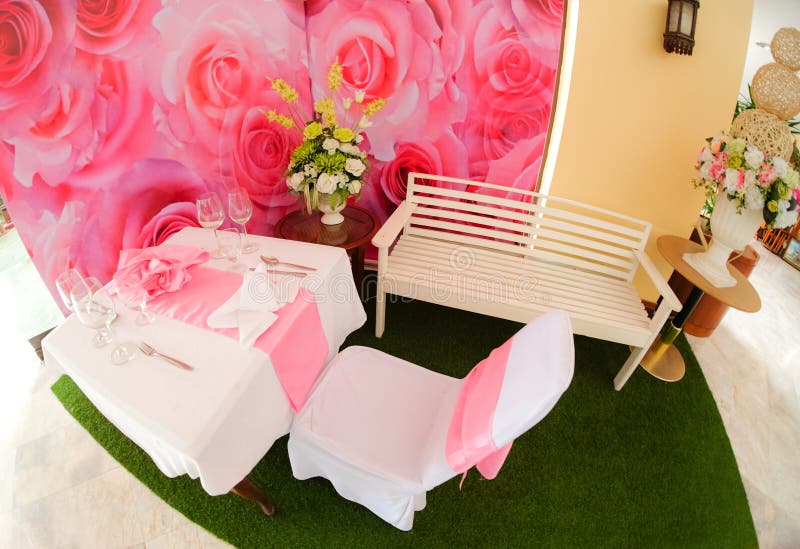 Formal Dinner Service As at a Wedding Stock Photo - Image of ornate ...