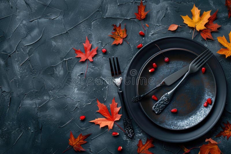 Formal Dinner Table Setting Stock Image - Image of elegant, generated ...