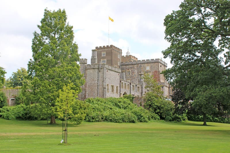 Powderham Castle, Devon stock image. Image of chapel - 126236091