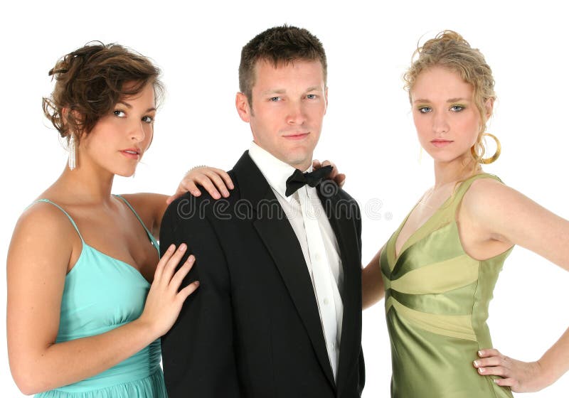 Formal Group stock photo. Image of pose, formal, prom, blonde - 708228