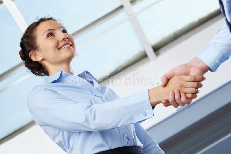 Formal handshake stock photo. Image of friendship, business - 19123688