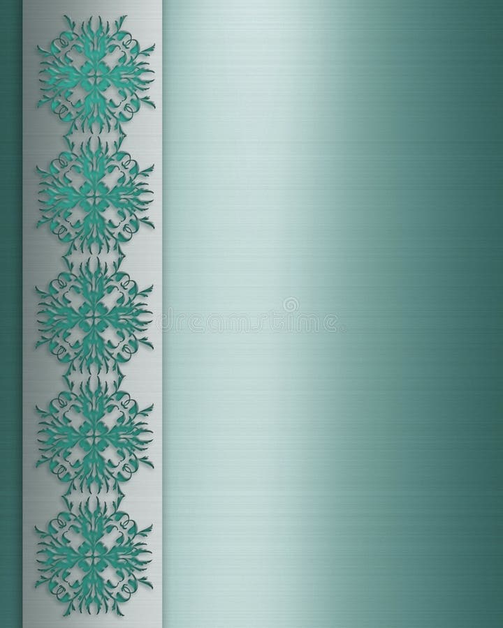 Formal Invitation Border Template Stock Illustration - Illustration of ...